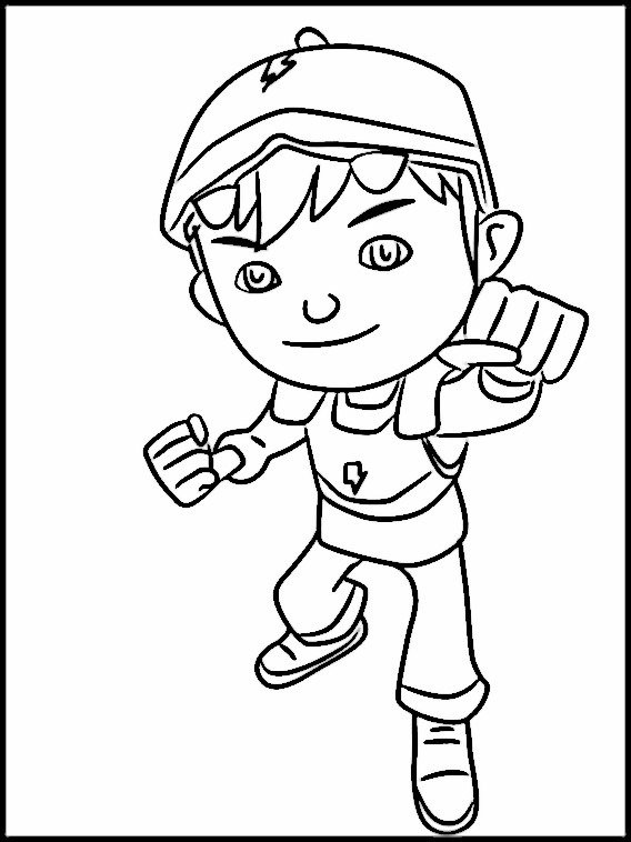 Colouring BoBoiBoy 18 online