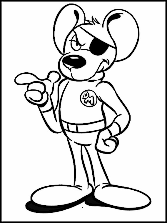 Colouring Danger Mouse 3 online