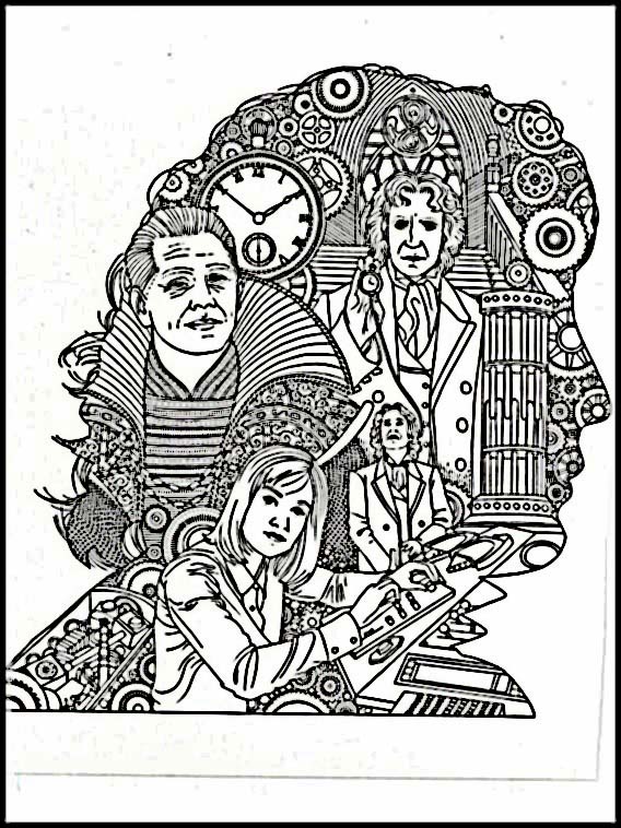 Colouring Doctor Who 15 online
