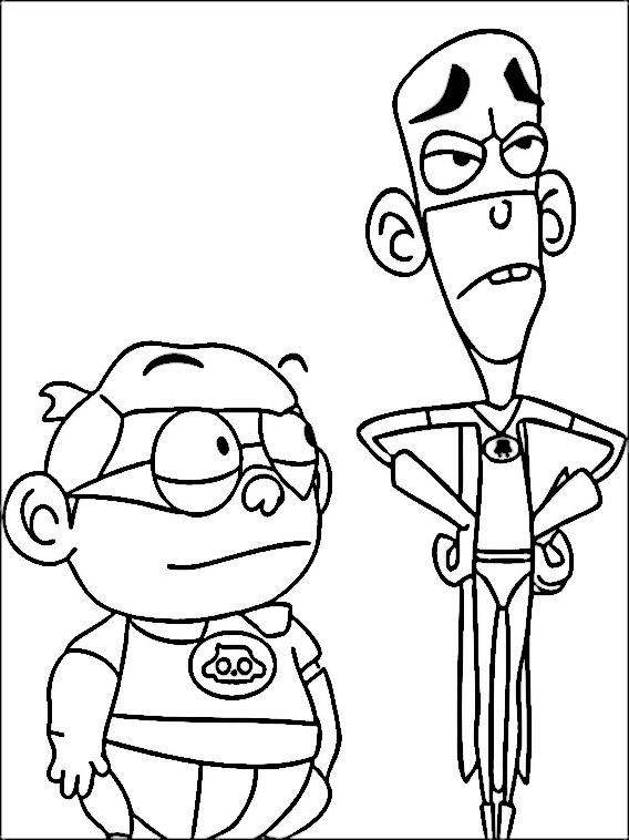 Easy drawings to draw Fanboy & Chum Chum 5online