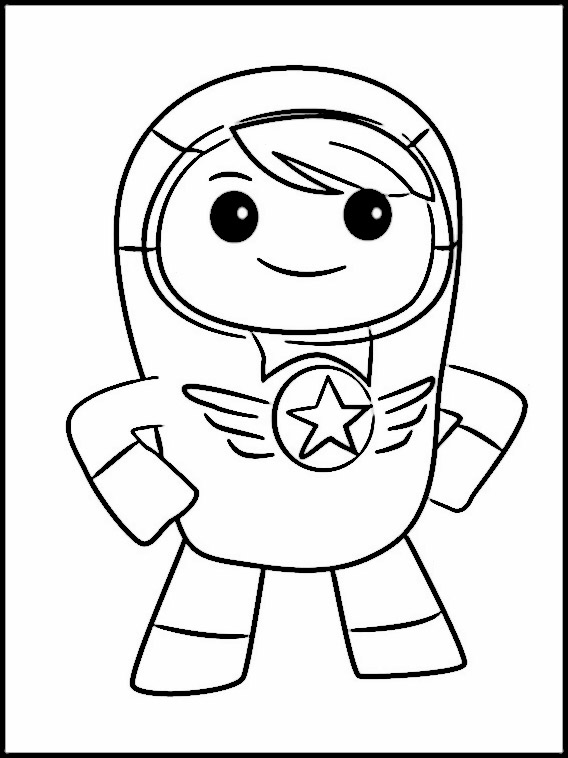 Coloring Book Go Jetters 12online