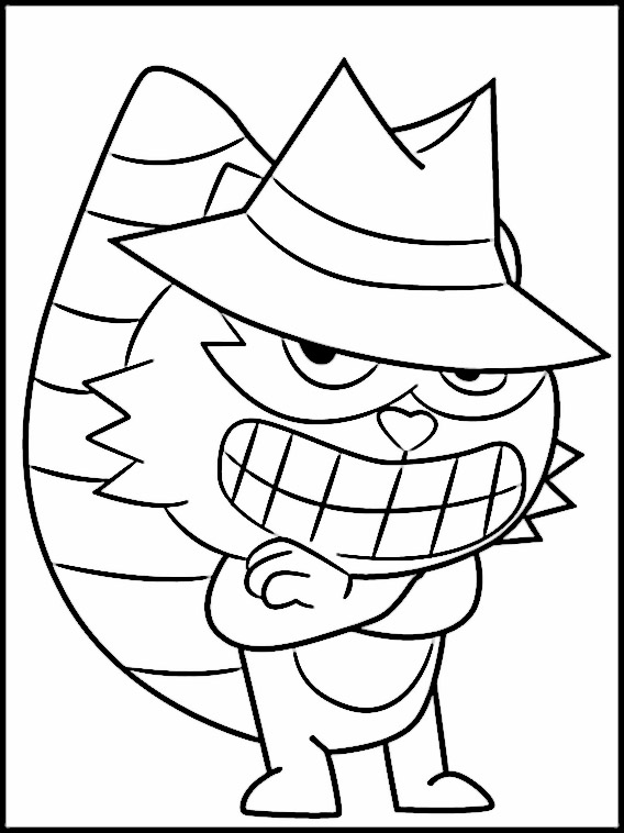 Colouring Happy Tree Friends 8 online