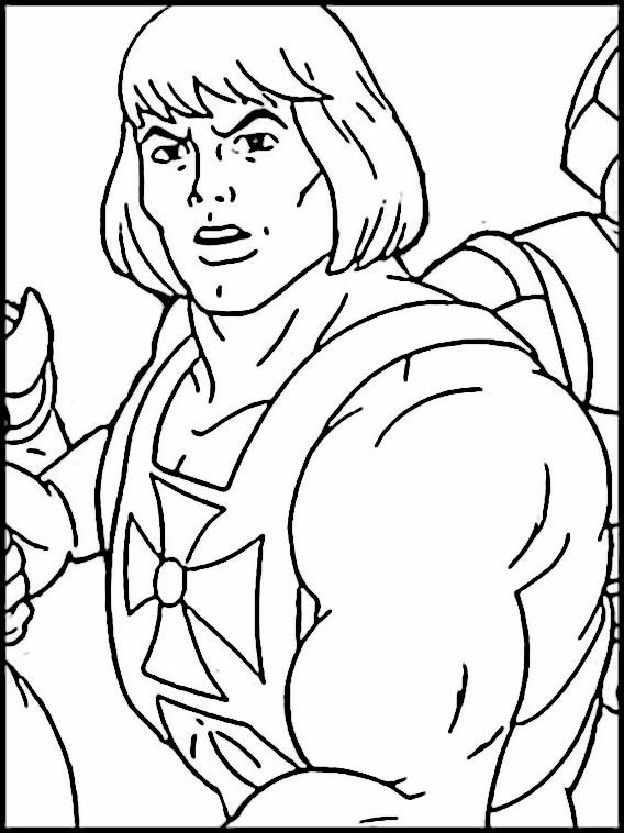 Colouring He-Man 3 online