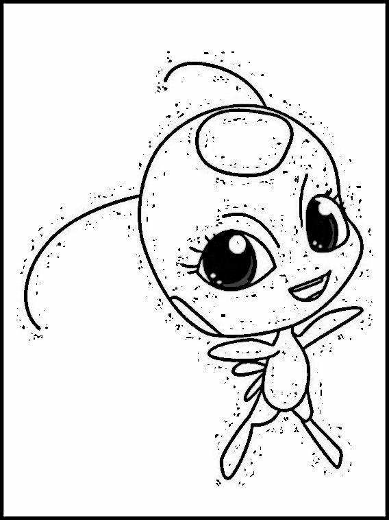 Tegninger til Farvelægning Ladybug 1 online