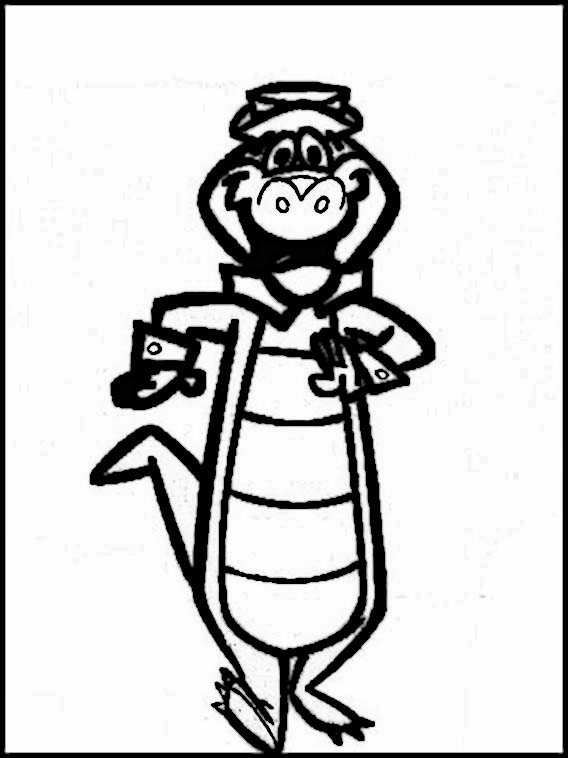Coloring Pages Wally Gator 1 online