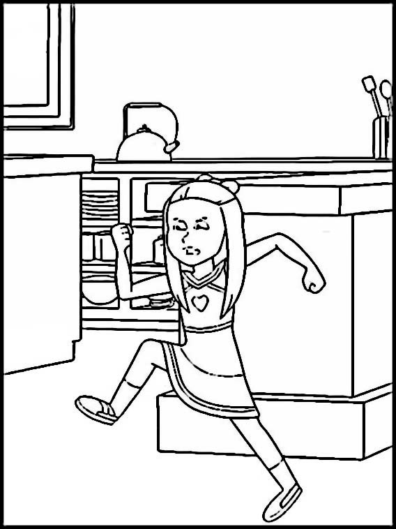 Coloring The Adventures of Kid Danger 12 online