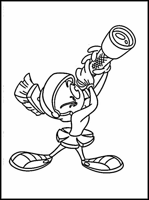 Coloring Pages Marvin The Martian 5 online