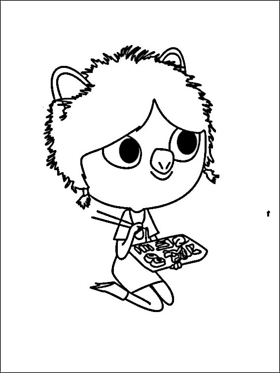 Tegninger til Farvelægning Mouk 1 online