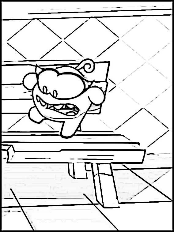 Om Nom Stories Imagenes para Colorear 15 online