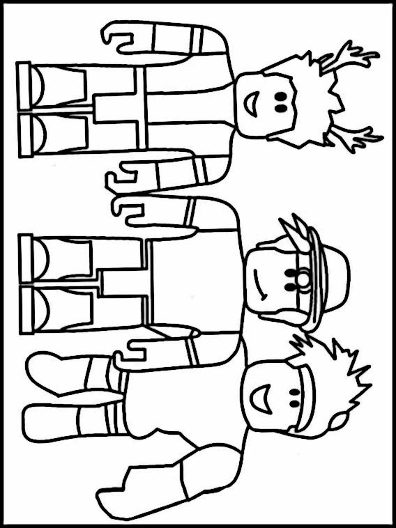 Roblox Fargelegging for barn 13 online