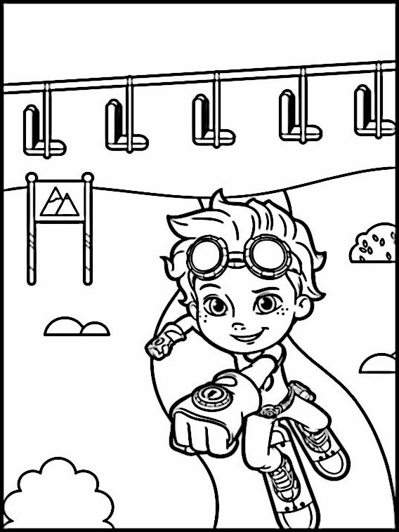 Easy drawings to draw Rusty Rivets 35online