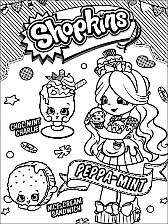 Shopkins Fargelegge for barn 12 online
