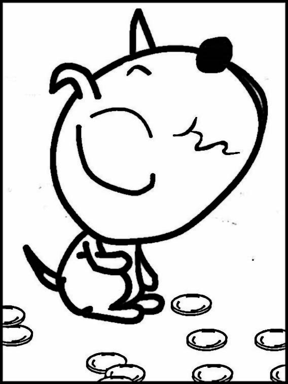 Tegninger til Farvelægning Takat the Dog 1 online