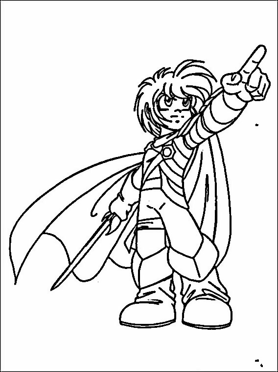 Legendary Heroes Tegninger til Farvelægning 20 online