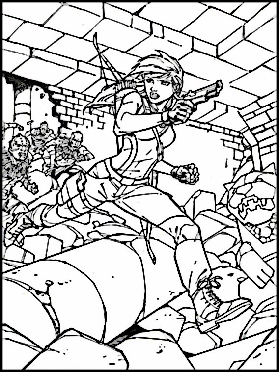 Coloring Tomb Raider 32 online