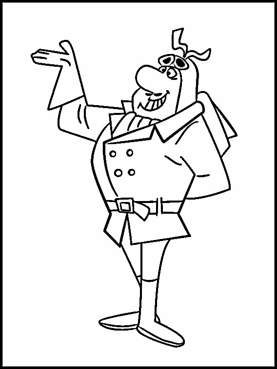 Coloring Book Wacky Races 8online