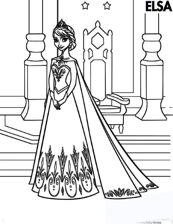 Coloring Frozen 42 online