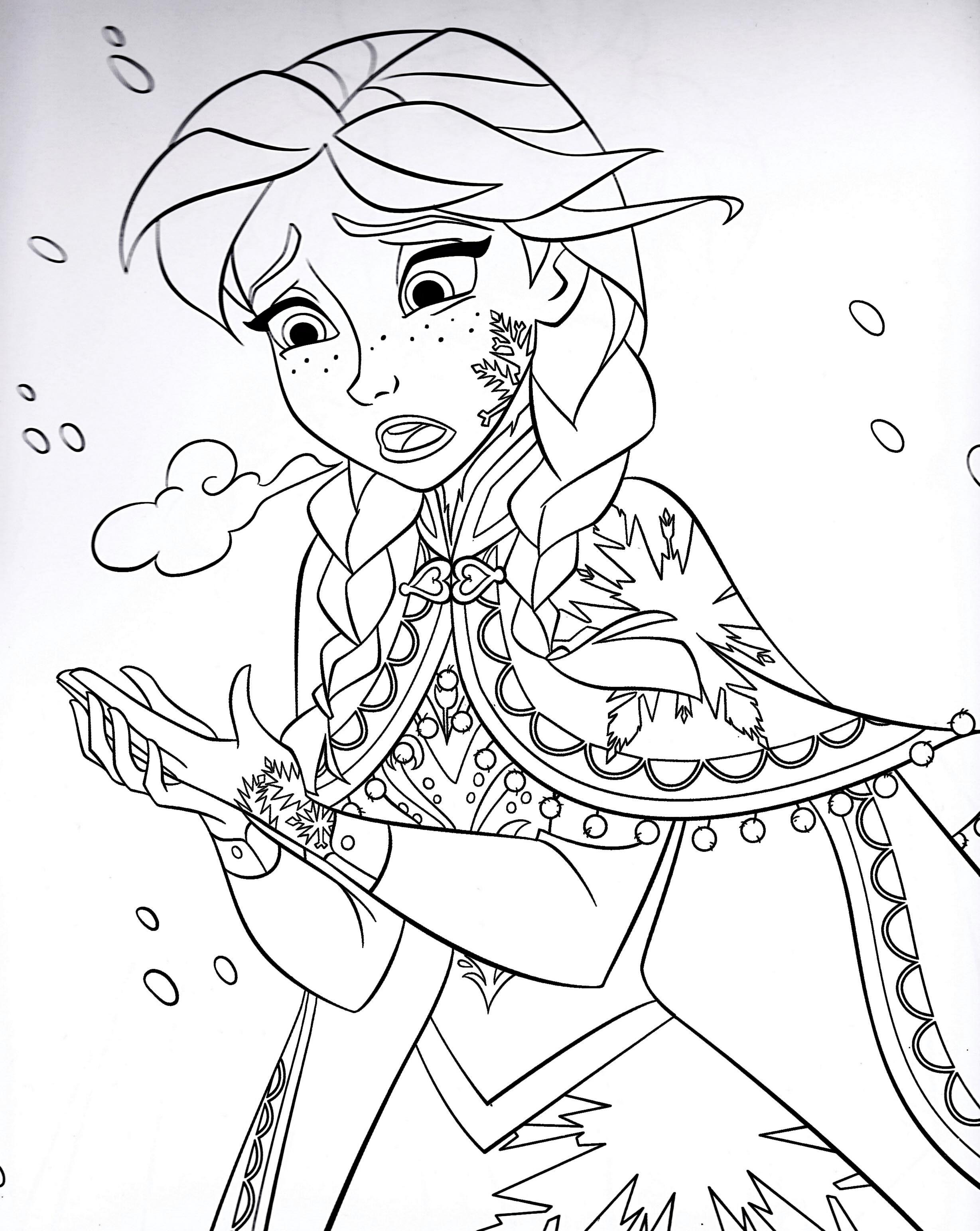 Fargelegge Frozen for barn 64 online