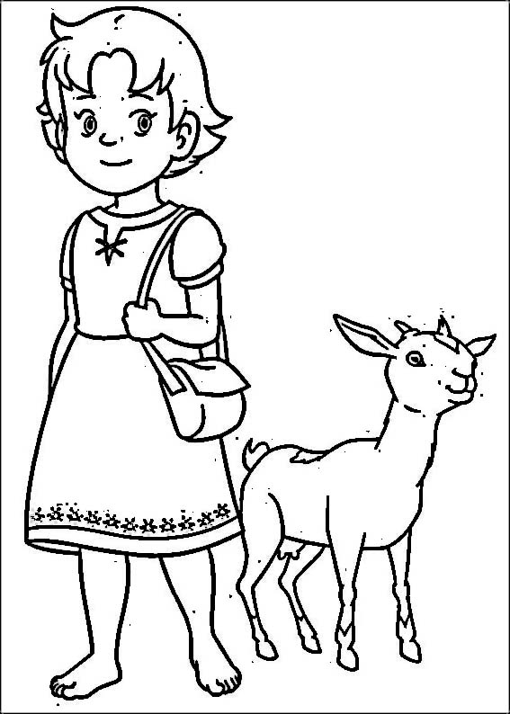 Colouring Heidi 3 online