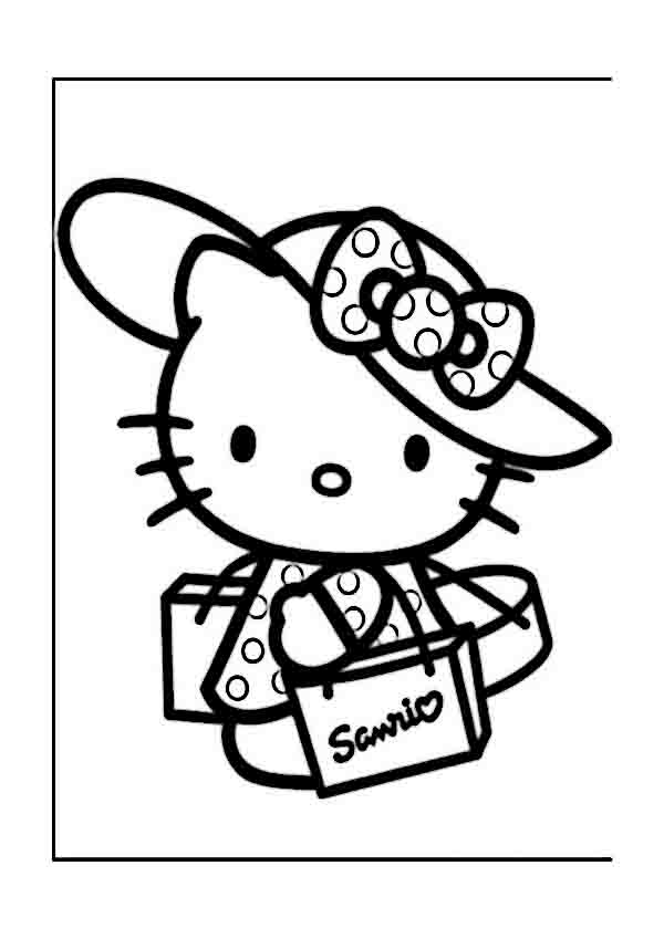 Dibujos para Dibujar Hello Kitty 13 online