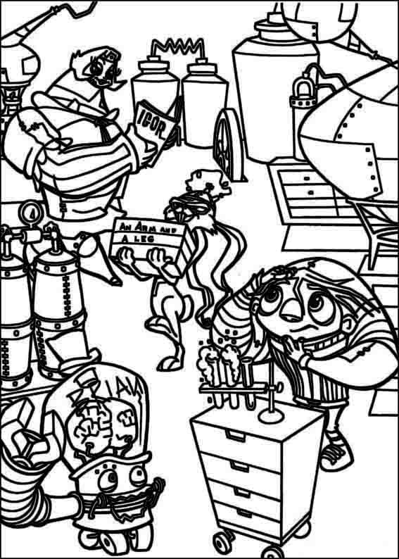 Coloring Igor 7 online