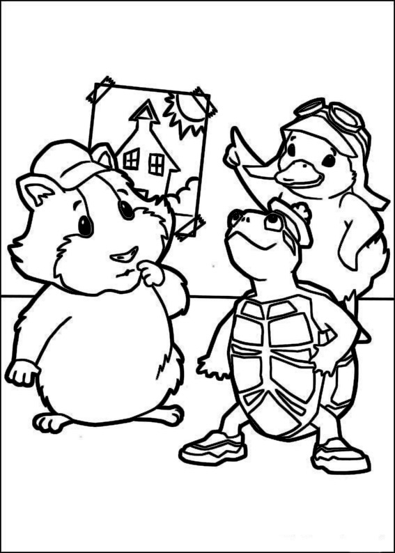 Easy drawings to draw Wonder Pets 35online