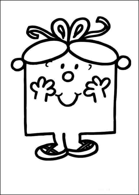 Mr. Men Tegning 40 online