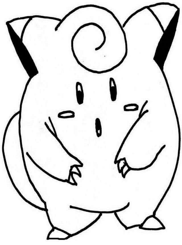 Pokemon Tegninger til Farvelægning 76 online